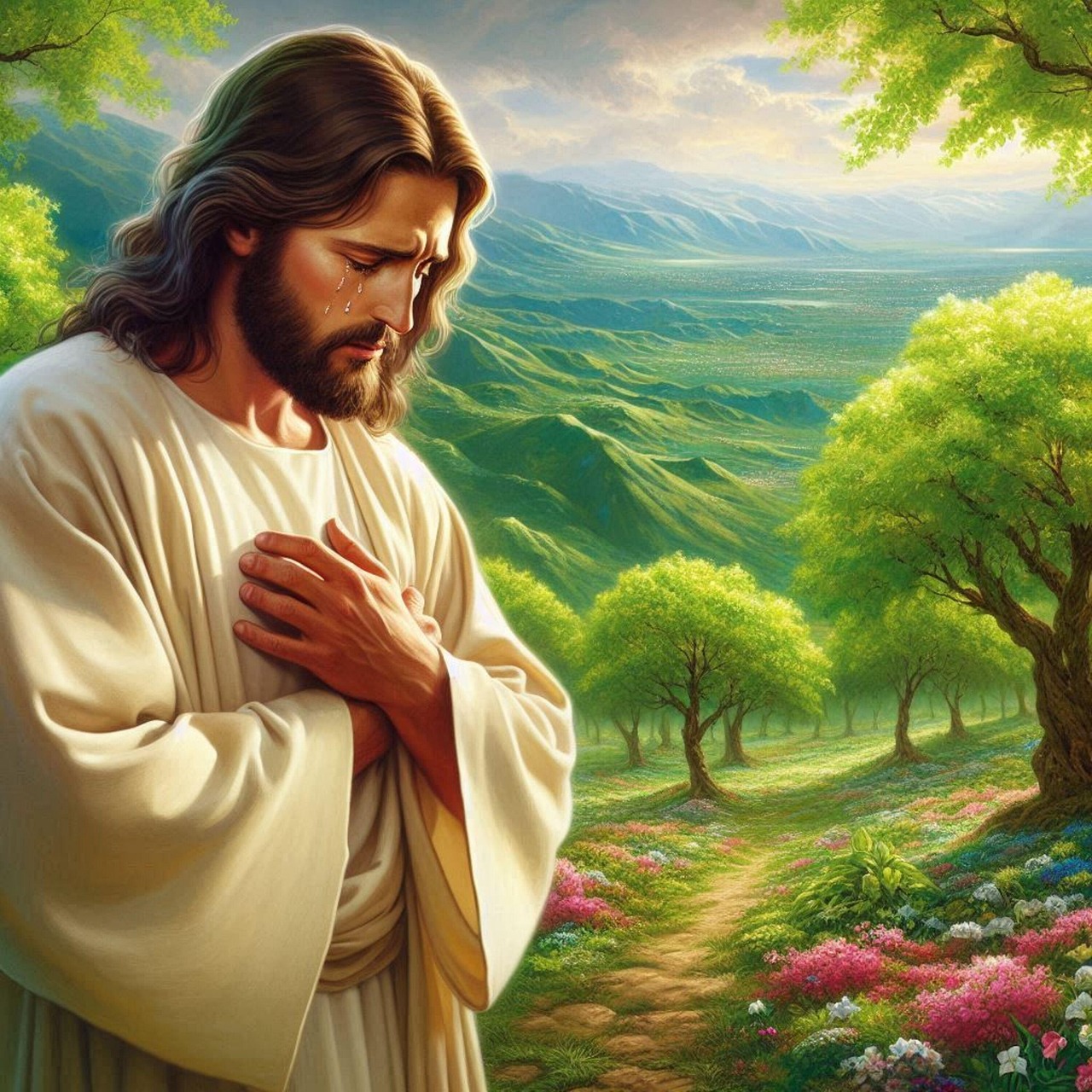 Download Ai Generated, Jesus, Christ. Royalty-Free Stock Illustration ...