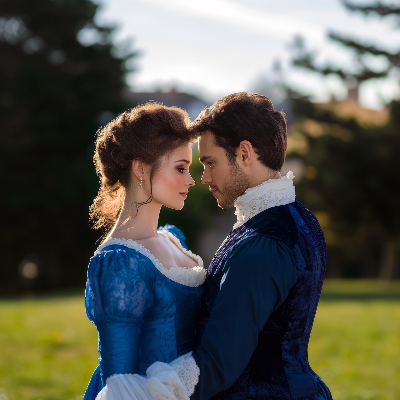 Download Couple, Historical, Love. Royalty-Free Stock Illustration ...