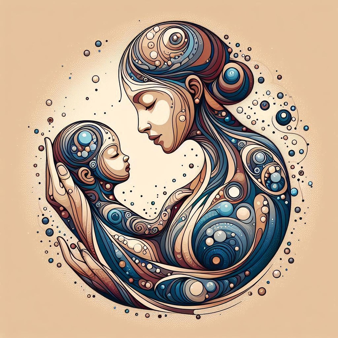 Download Ai Generated, Motherhood, Mother. Royalty-Free Stock ...
