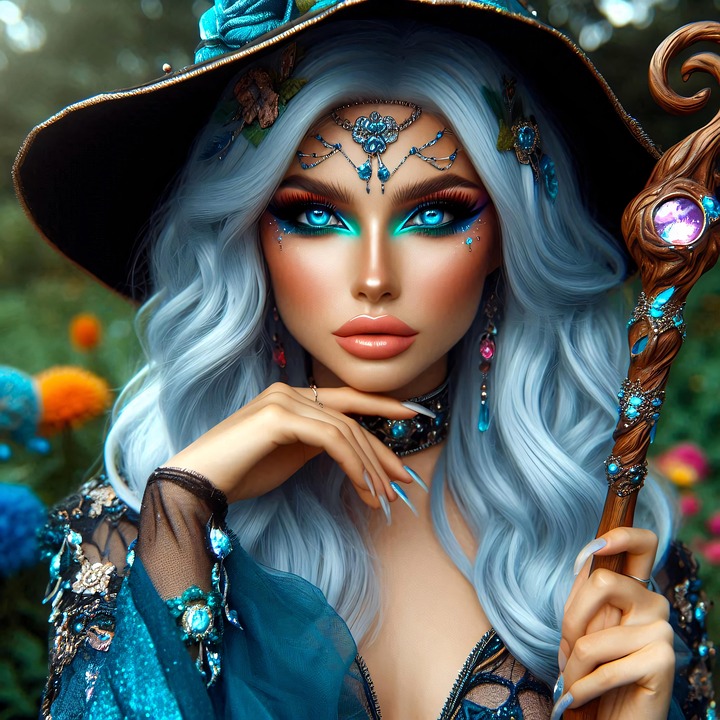 Download Woman, Ai Generated, Witch. Royalty-Free Stock Illustration ...