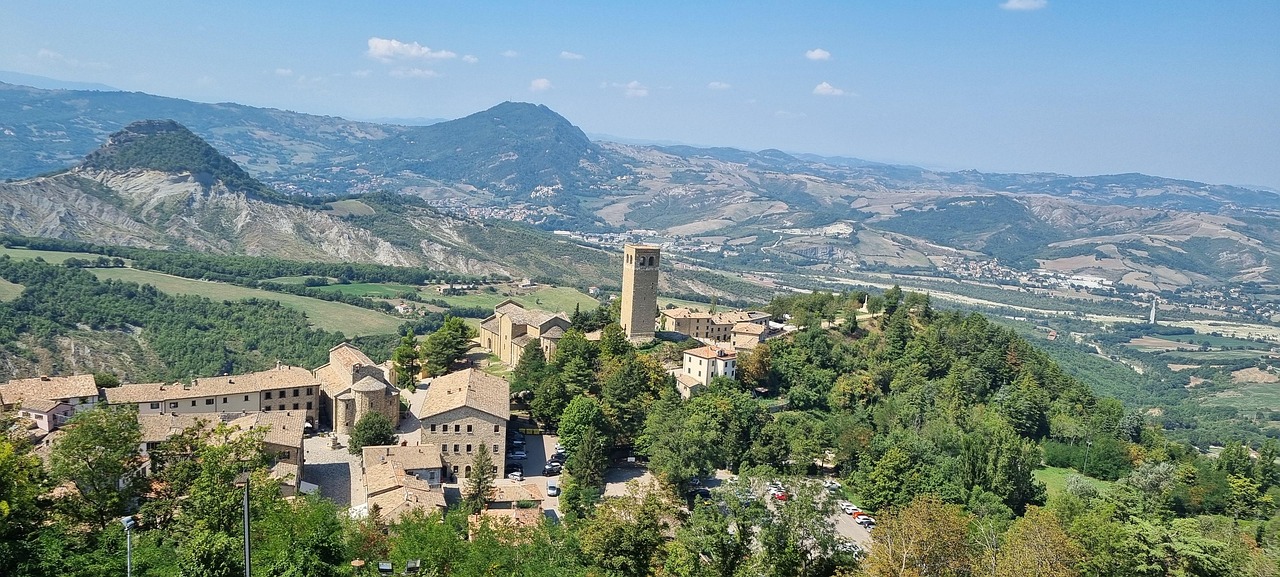 San Leo Emilia Romagna Panorama - Foto gratis en Pixabay
