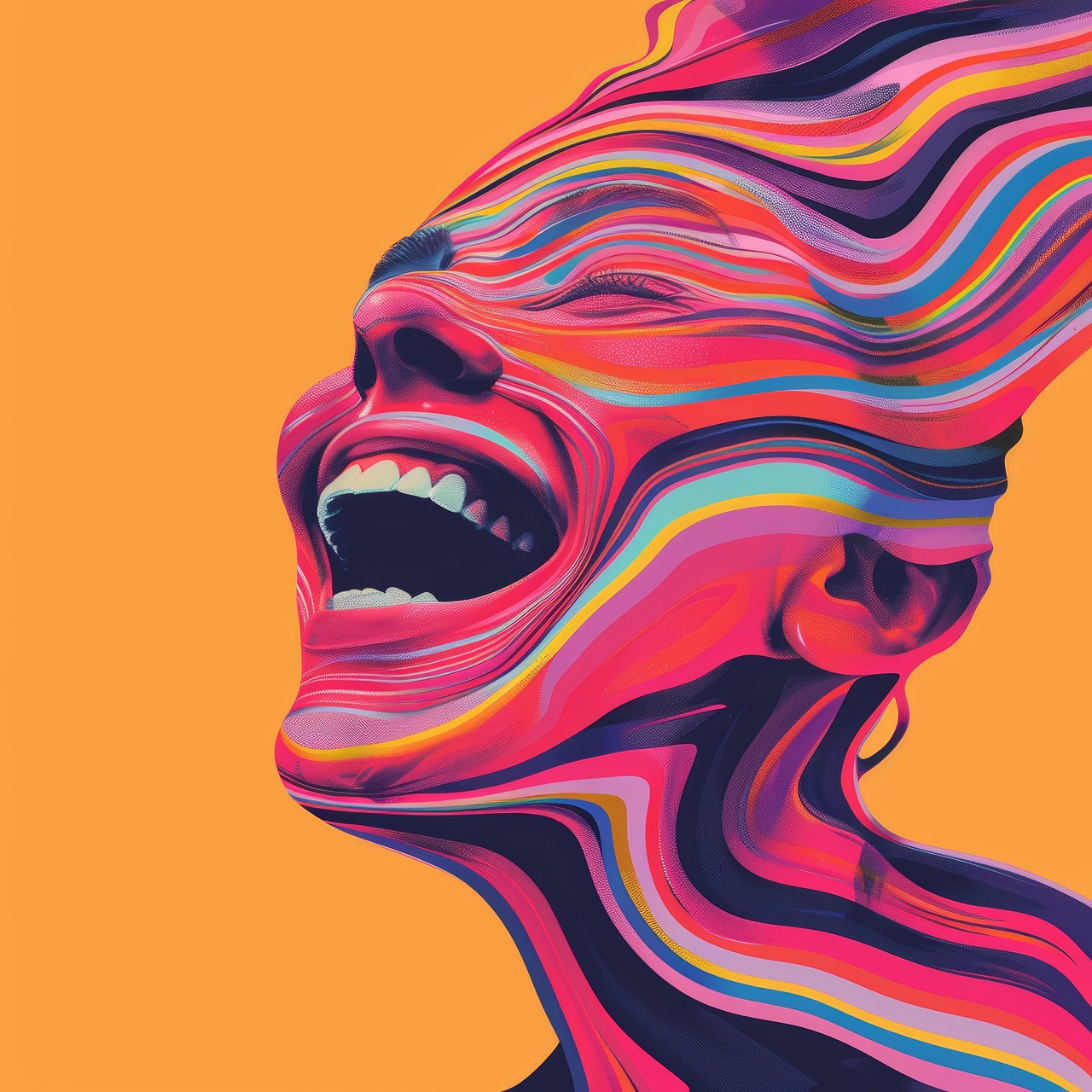 Download Ai Generated, Joy, Fluid. Royalty-Free Stock Illustration ...