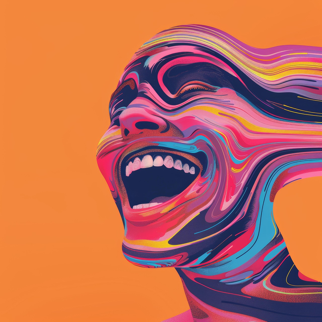 Download Ai Generated, Joy, Fluid. Royalty-Free Stock Illustration ...