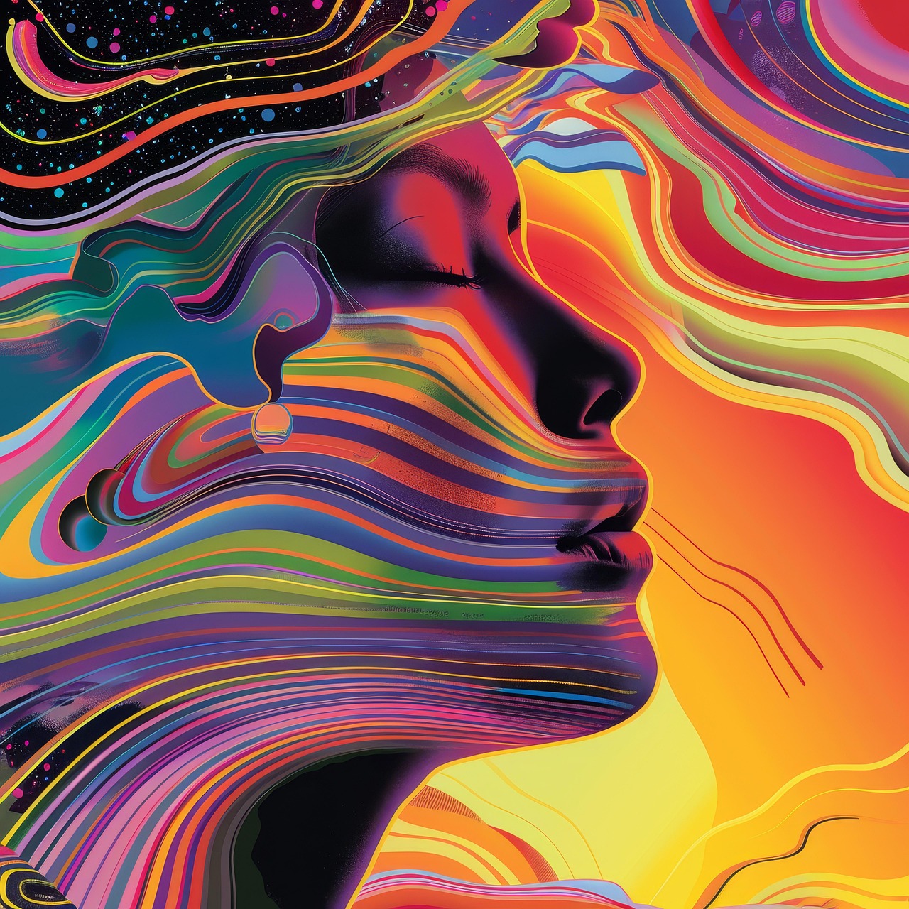 Download Ai Generated, Joy, Fluid. Royalty-Free Stock Illustration ...