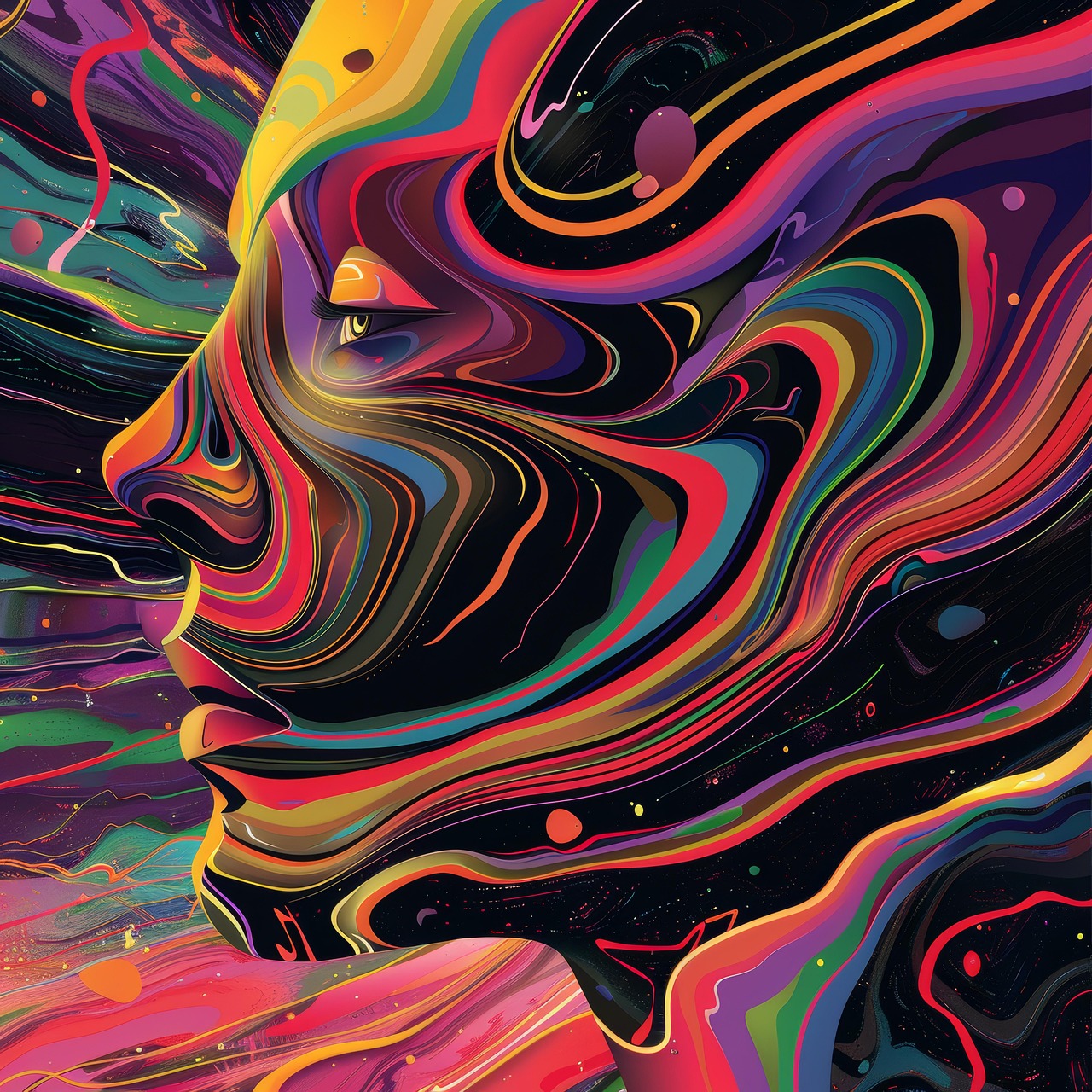 Download Ai Generated, Joy, Fluid. Royalty-Free Stock Illustration ...