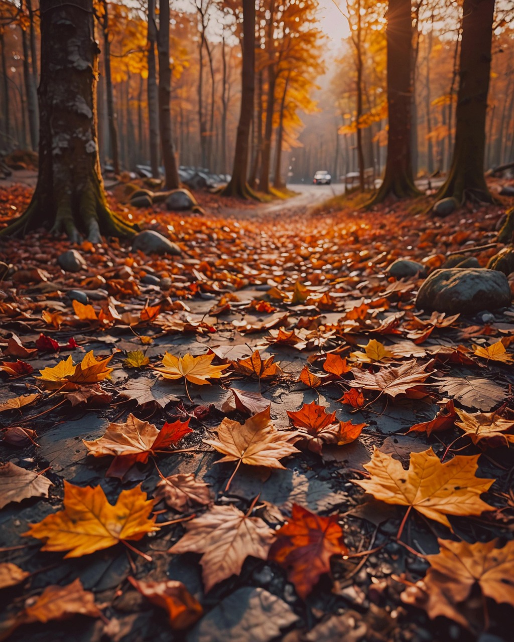 Download Ai Generated, Fall, Nature. Royalty-Free Stock Illustration ...