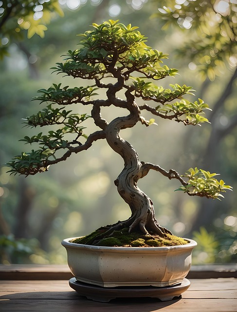 Download Ai Generated, Bonsai, Tree. Royalty-Free Stock Illustration ...