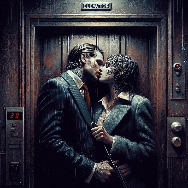 Download Lift, Couple, Love. Royalty-Free Stock Illustration Image ...