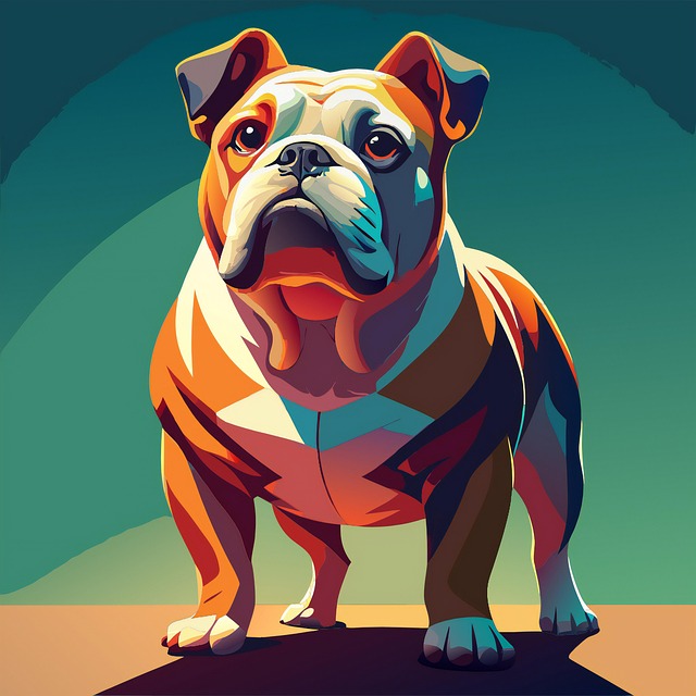 Download Ai Generated, Bulldog, Dog. Royalty-Free Stock Illustration ...