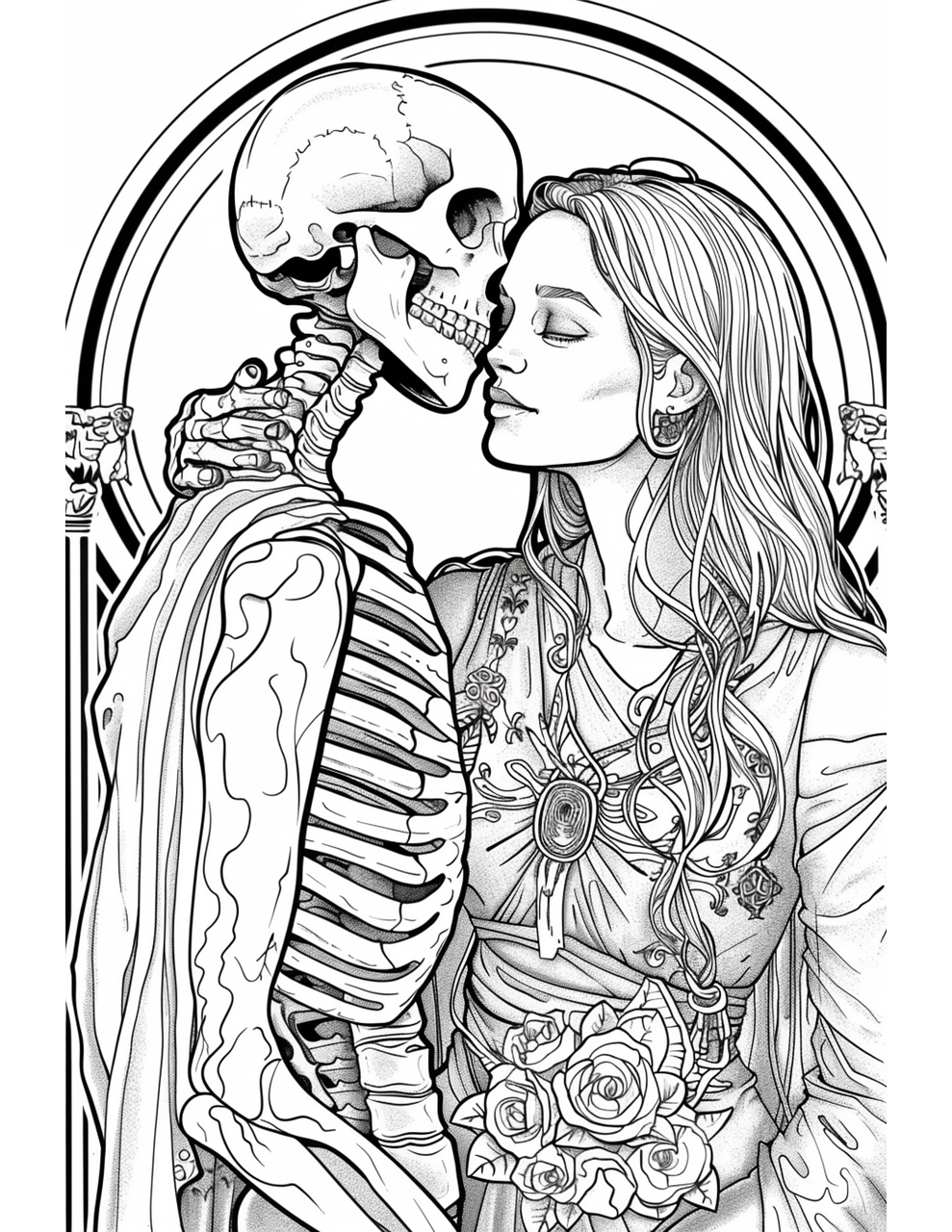 Belle Femme Squelette Amour - Image gratuite sur Pixabay - Pixabay
