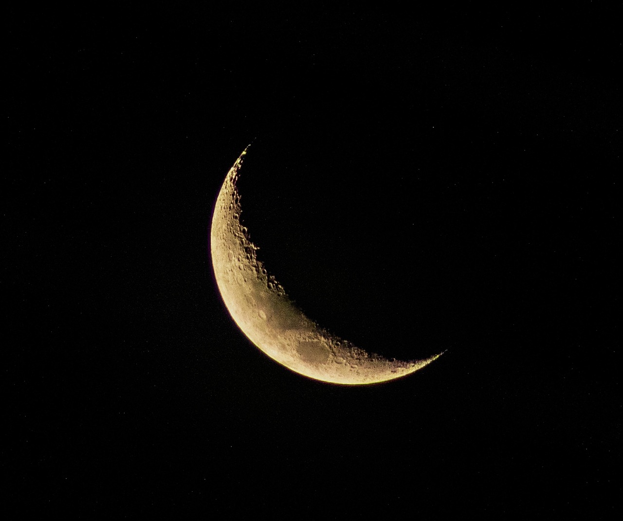 Moon Crescent Night - Free photo on Pixabay