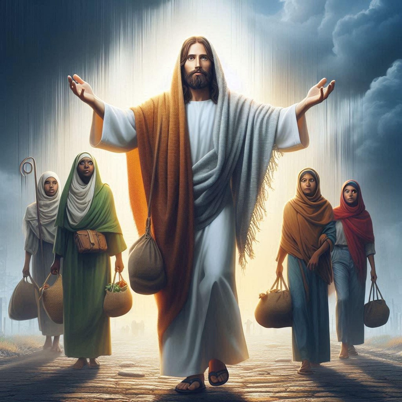 Download Ai Generated, Jesus, Acceptance. Royalty-Free Stock ...