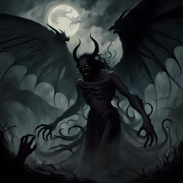 Download Ai Generated, Demon, Gothic. Royalty-Free Stock Illustration ...