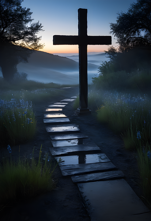 Download Ai Generated, Cross, Christianity. Royalty-Free Stock ...