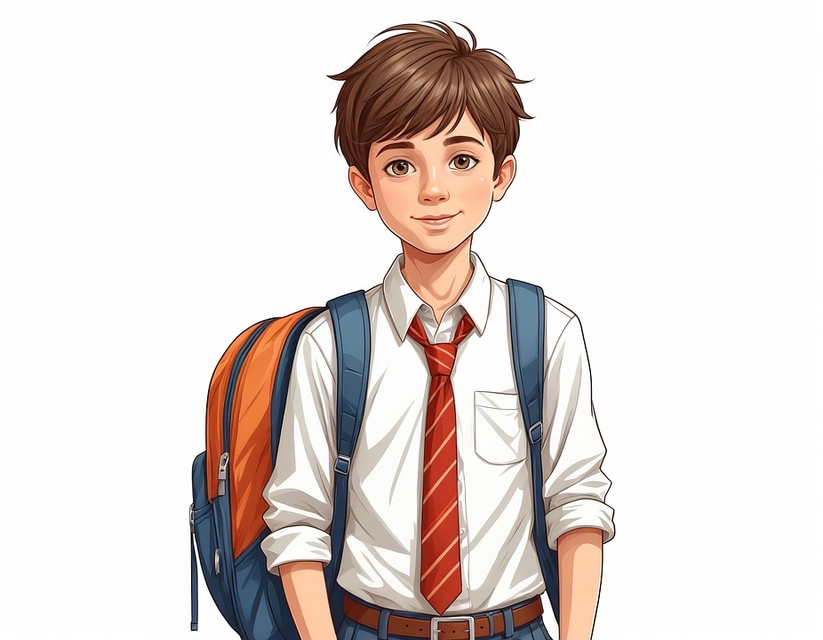 Download Ai Generated, Student, School. Royalty-Free Stock Illustration ...