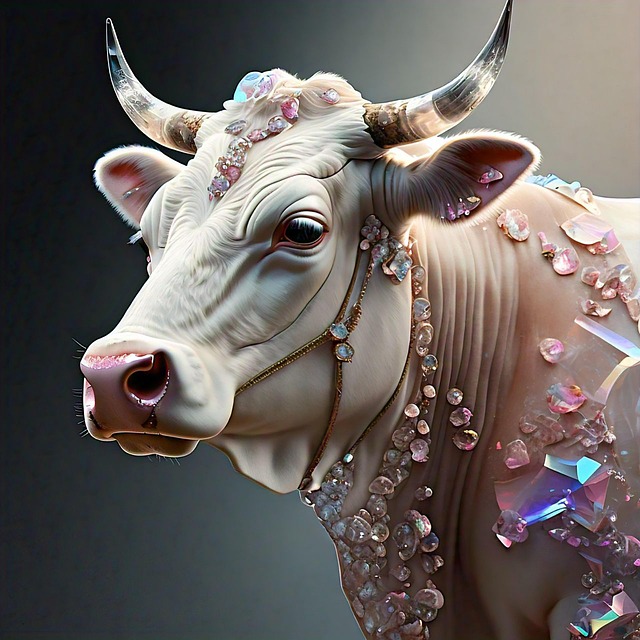Toro De Cristal Diseño Majestuoso - Imagen gratis en Pixabay