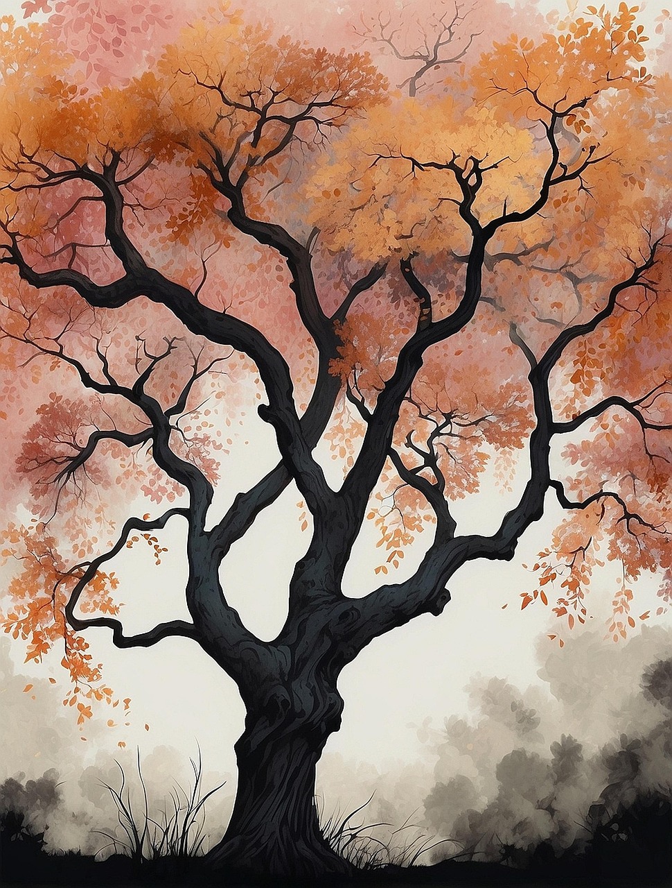 Download Ai Generated, Tree, Nature. Royalty-Free Stock Illustration ...