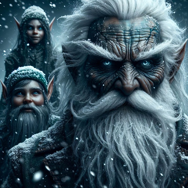 Download Santa, Elves, Fantasy. Royalty-Free Stock Illustration Image ...