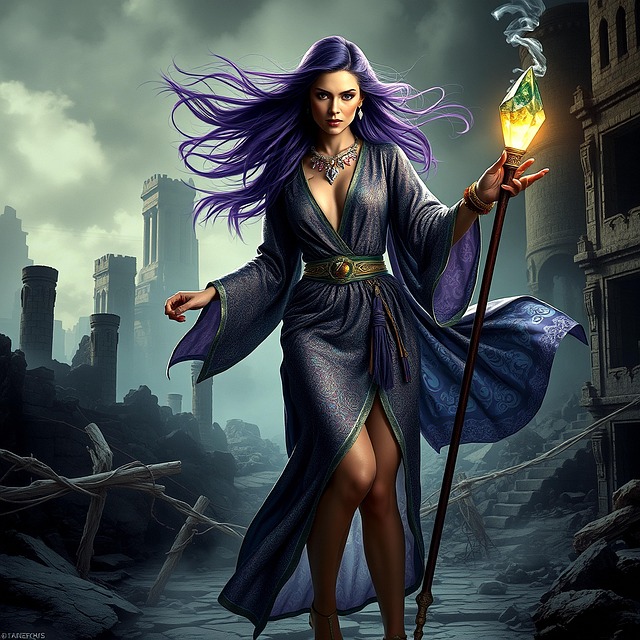 Download Magician, Sorceress, Beauty. Royalty-Free Stock Illustration ...