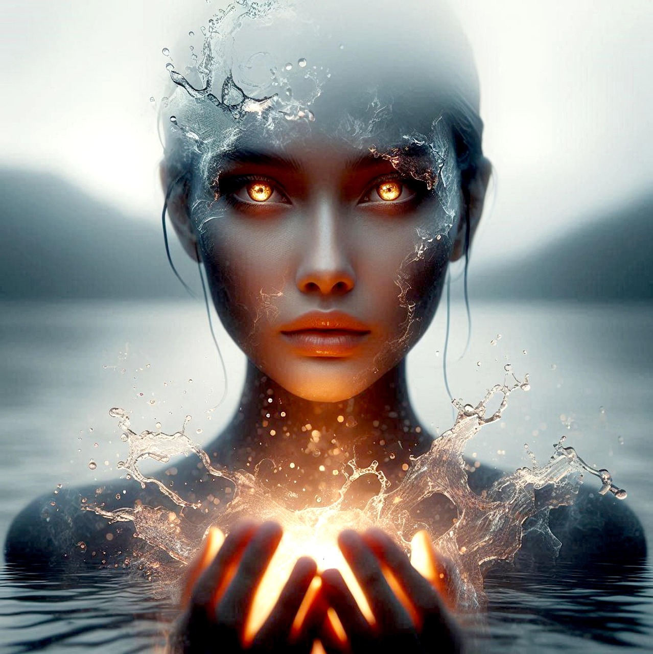 Download Ai Generated, Water Spirit, Mystical. Royalty-Free Stock ...