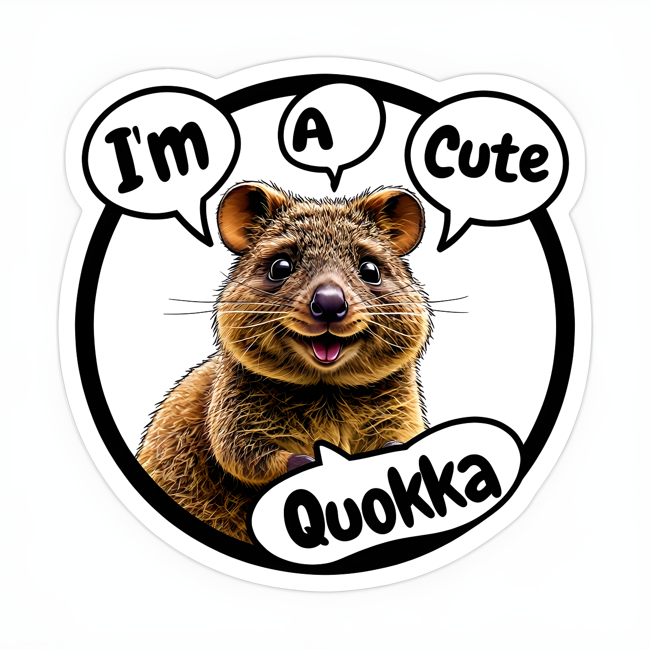 Download Cartoon, Quokka, Australia. Royalty-Free Stock Illustration ...