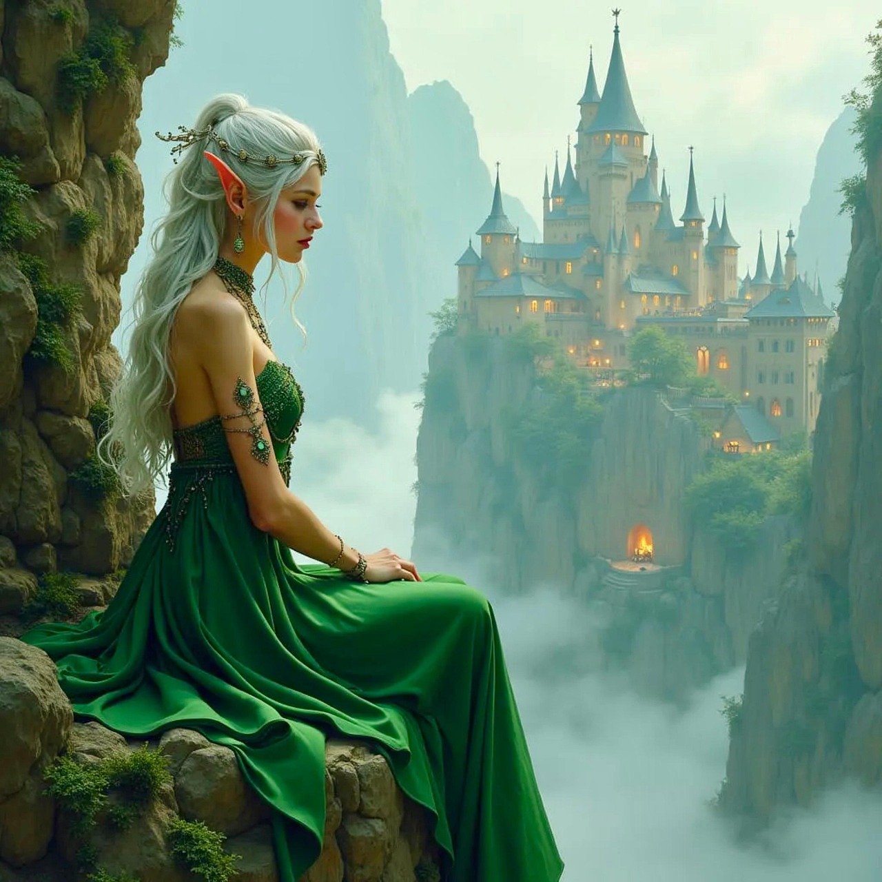 Download Elf, Woman, Fantasy. Royalty-Free Stock Illustration Image ...