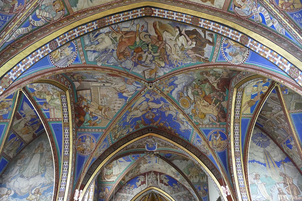 Parish Church Ceiling Painting - Free photo on Pixabay - Pixabay