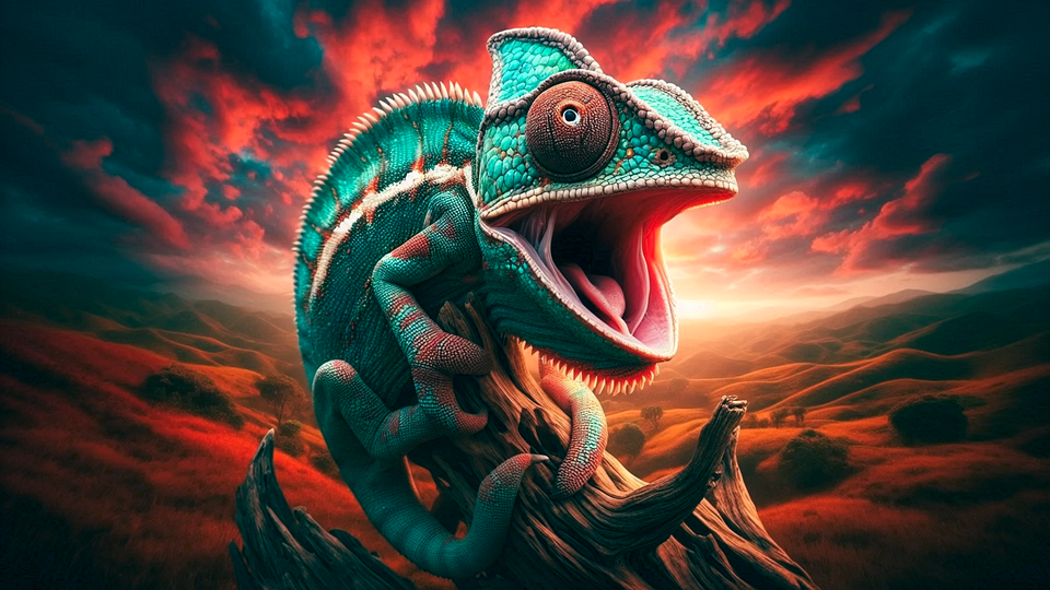 Download Ai Generated, Chameleon, Nature. Royalty-Free Stock ...