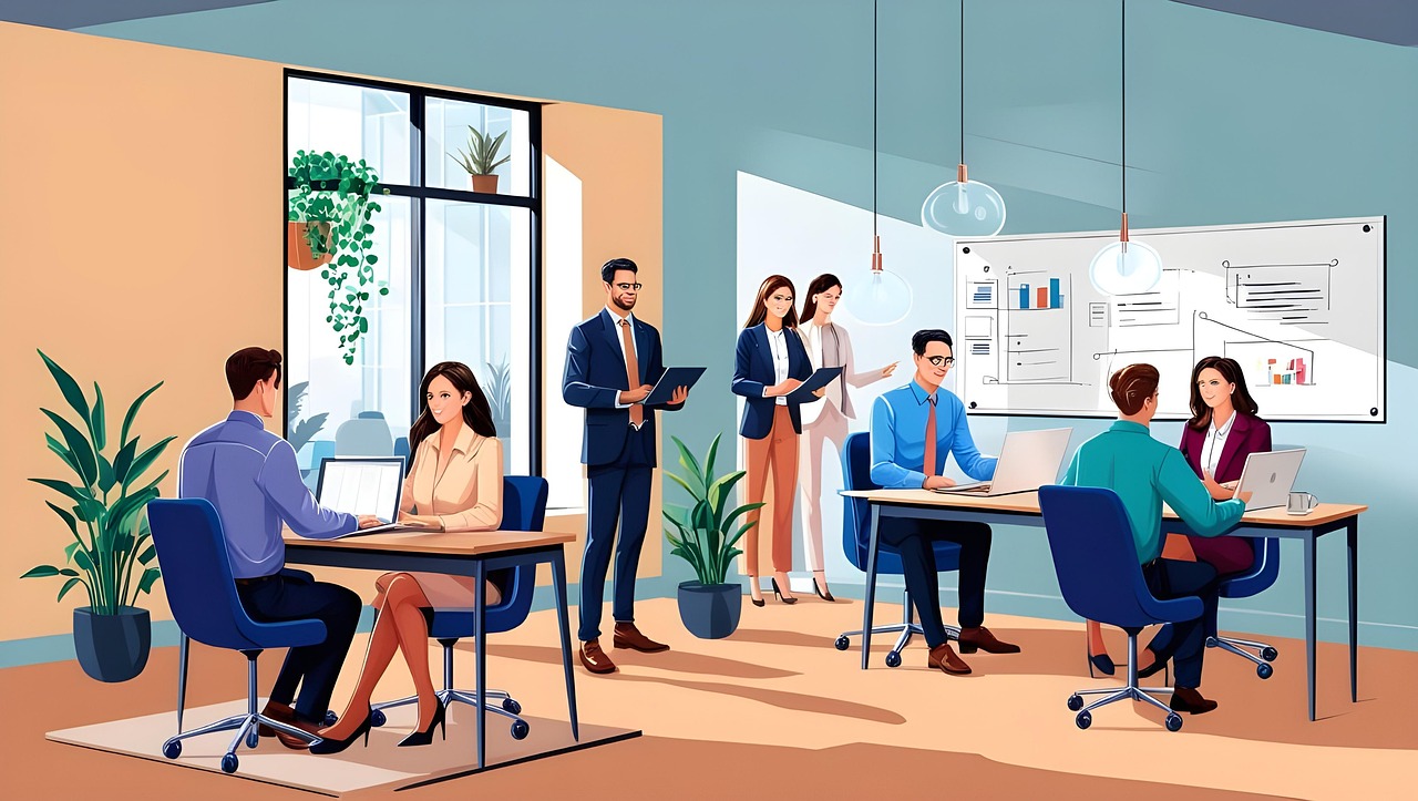 Download Ai Generated Workplace Office Royalty Free Stock