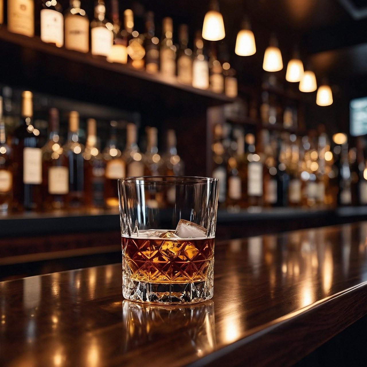Download Ai Generated, Bar, Whiskey. Royalty-Free Stock Illustration ...