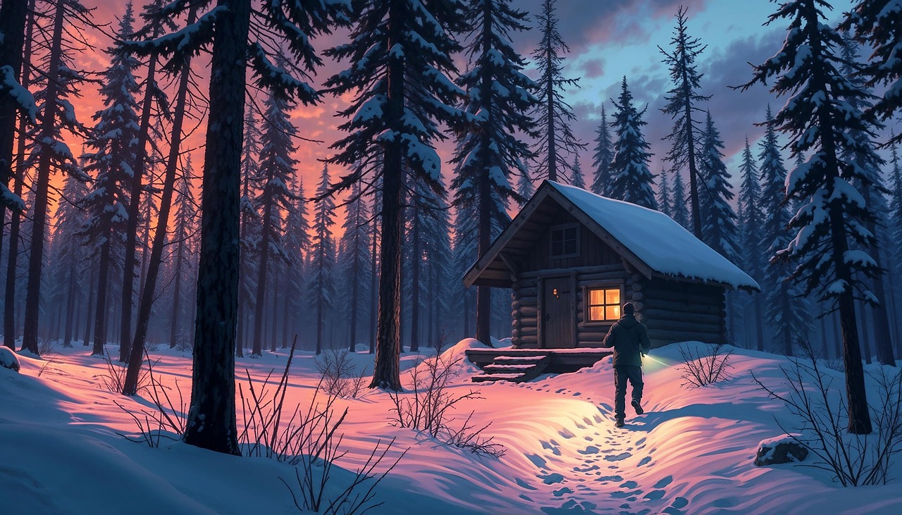 Download Ai Generated, Nature, Cabin. Royalty-Free Stock Illustration ...