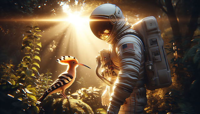 Download Astronaut, Space Exploration, Bird. Royalty-Free Stock ...