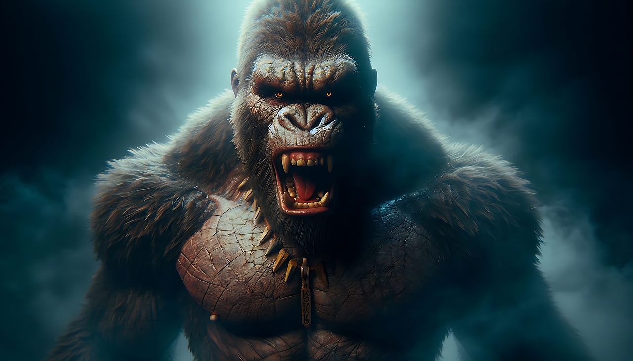 Download Gorilla, King Kong, Ape. Royalty-Free Stock Illustration Image ...