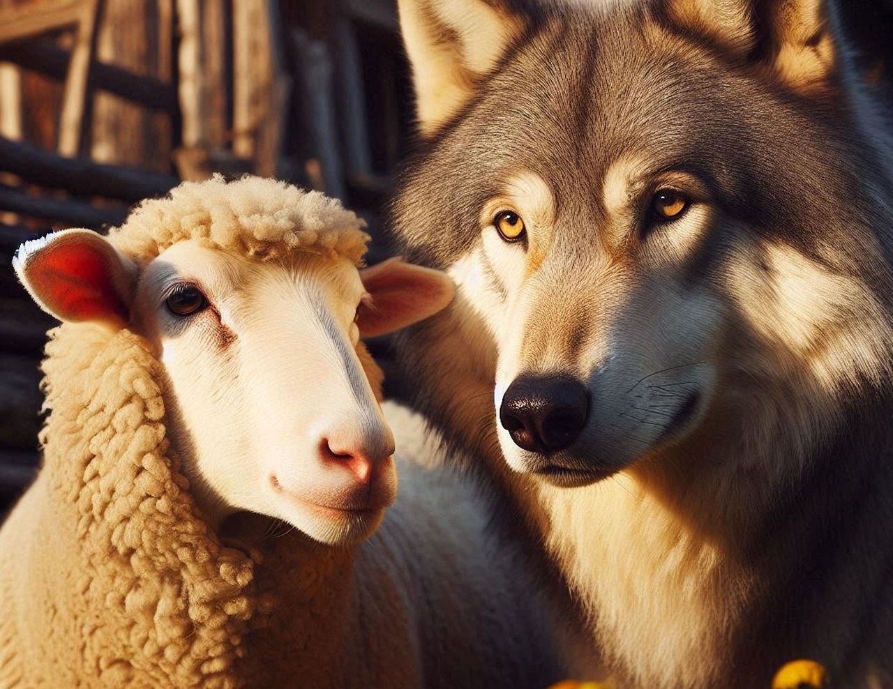 Le Mouton Loup Ferme Rustique - Image gratuite sur Pixabay - Pixabay