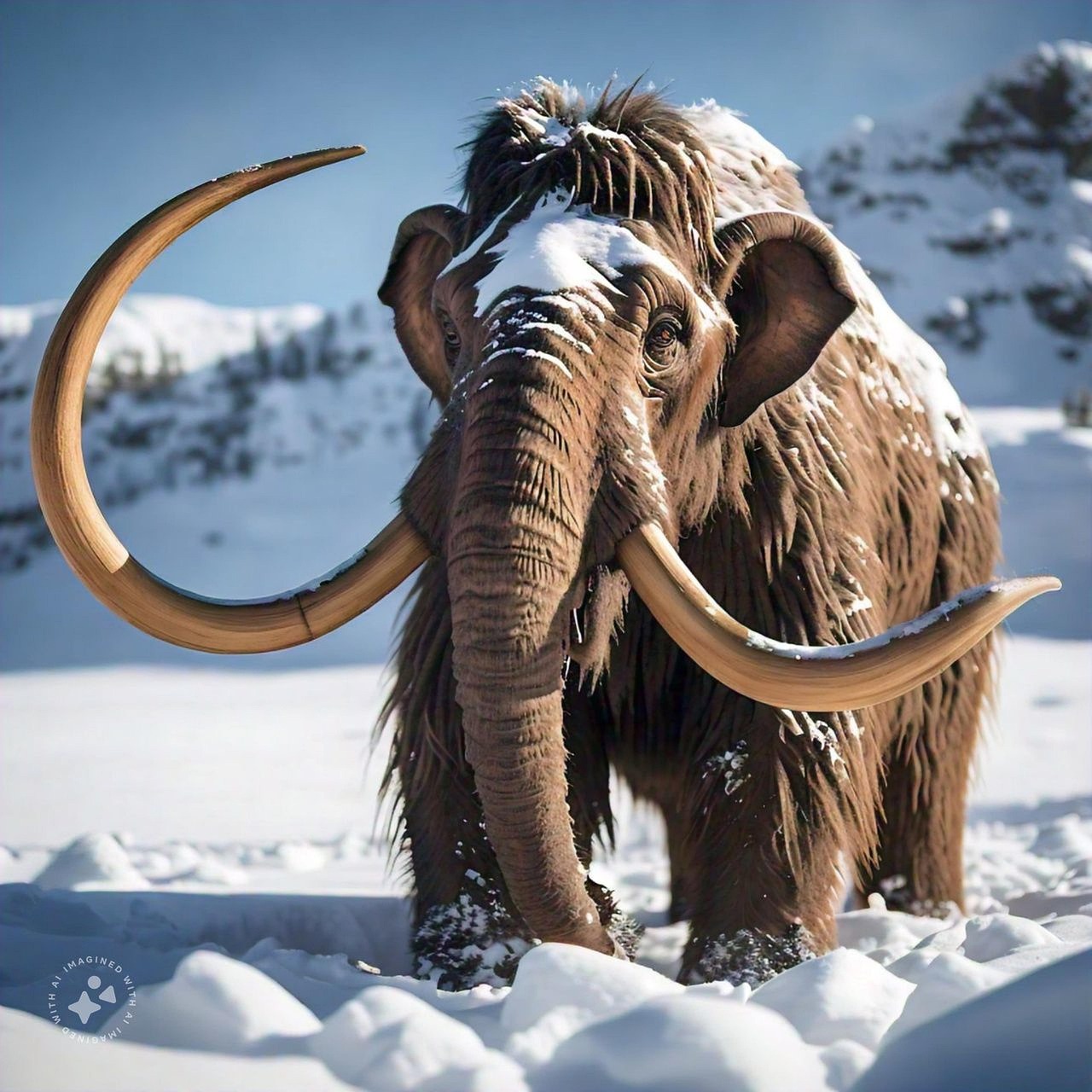Download Elephant, Snow, Gaint. Royalty-Free Stock Illustration Image ...