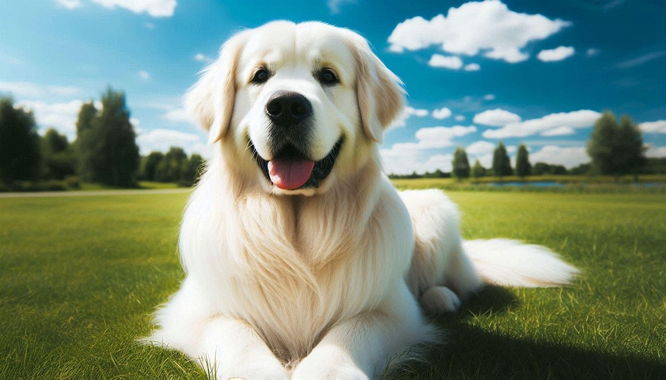 Schone Hund Auge Weisser Schleier Bild