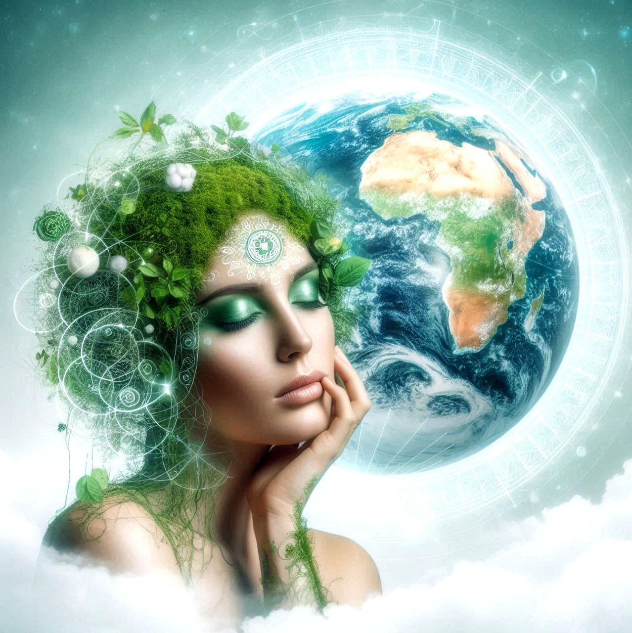 Download Ai Generated Lady Gaia Royalty Free Stock Illustration Image Pixabay