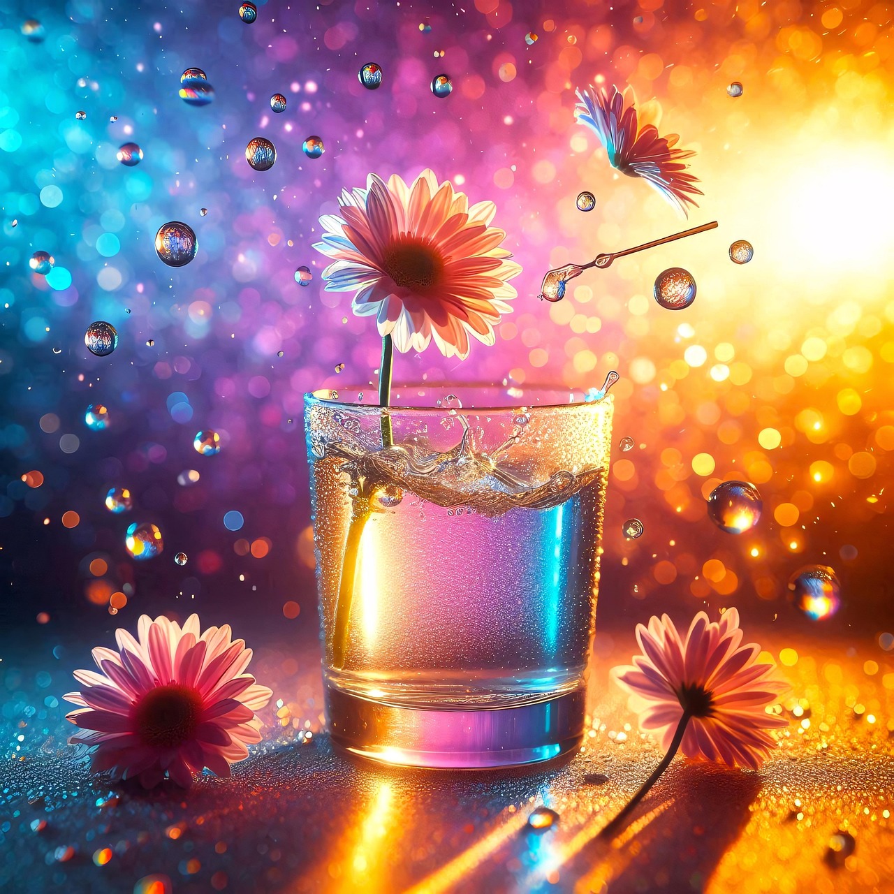 Ai Dihasilkan Bunga Aster Air - Gambar gratis di Pixabay - Pixabay