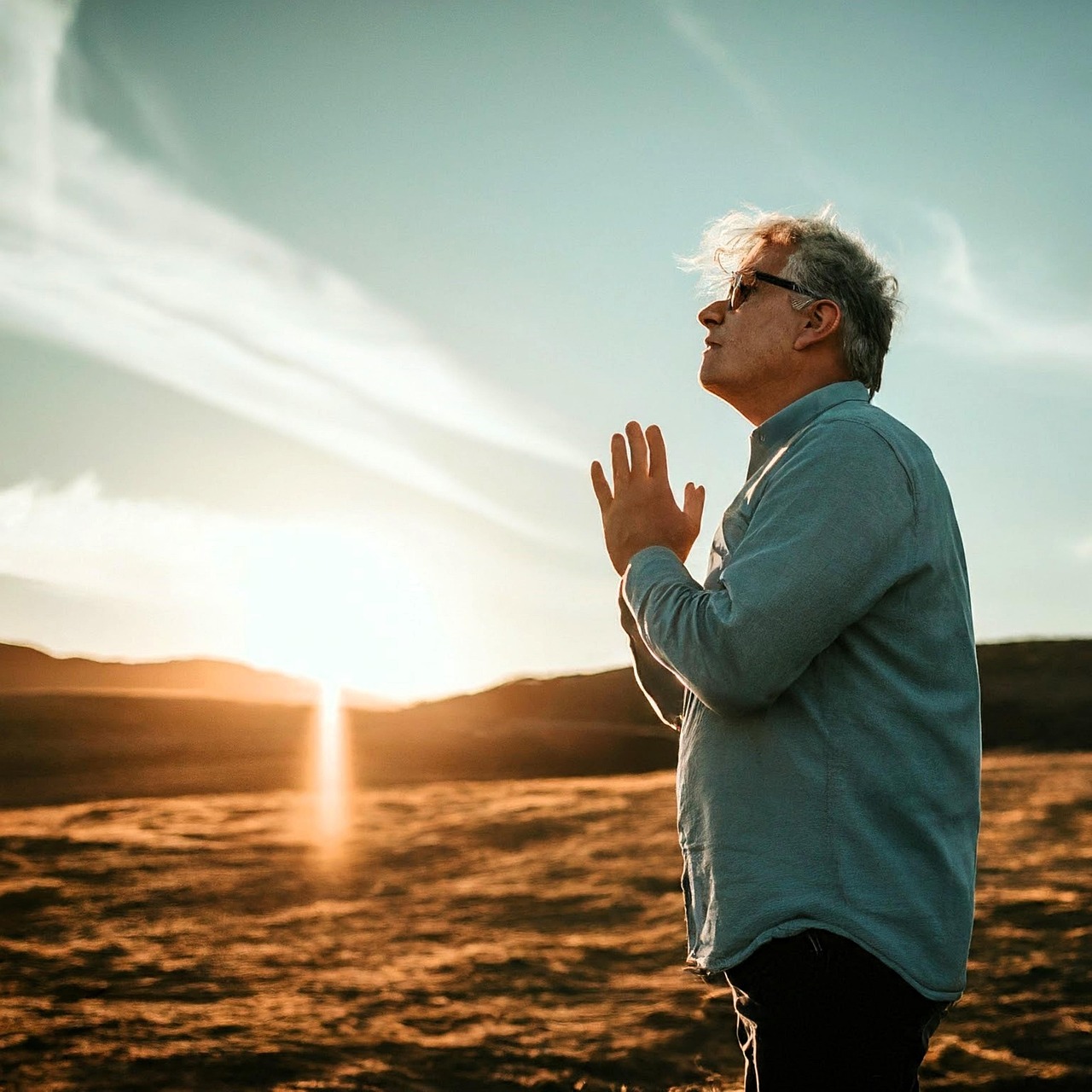 Download Ai Generated, Man, Praying. Royalty-Free Stock Illustration ...