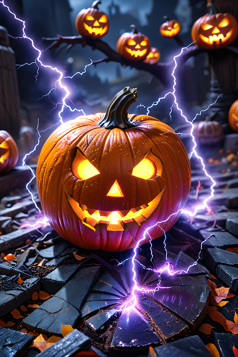 Download Pumpkin, Witches' Day, Thunder. Royalty-Free Stock ...