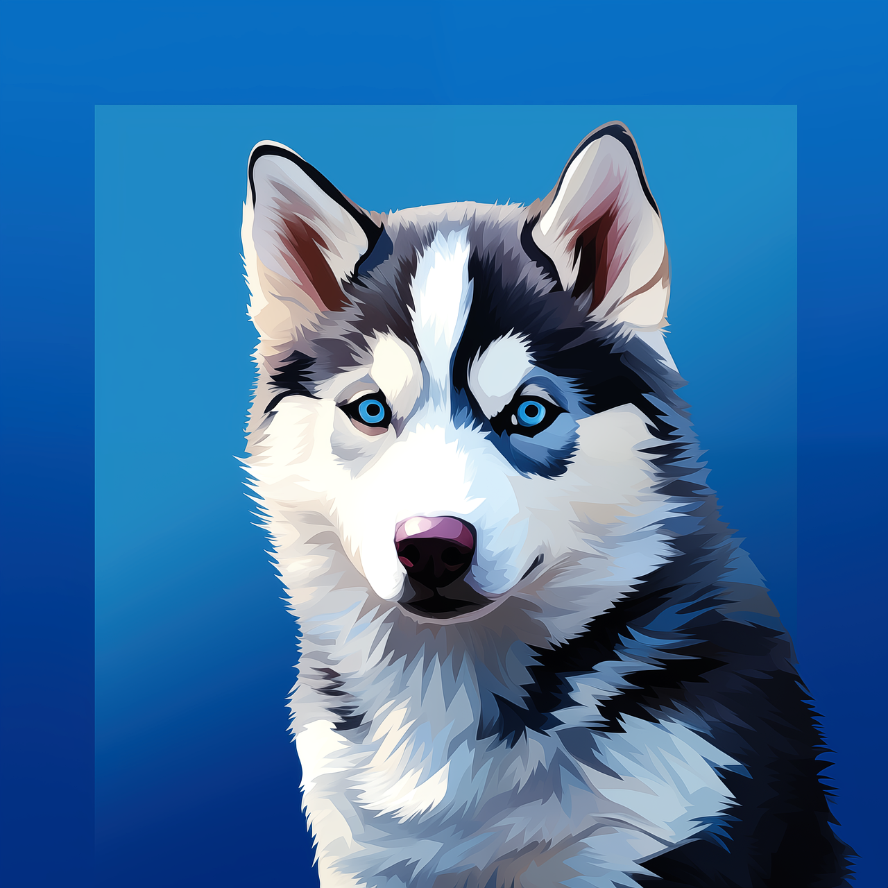 Download Husky, Dog, Puppy. Royalty-Free Stock Illustration Image - Pixabay