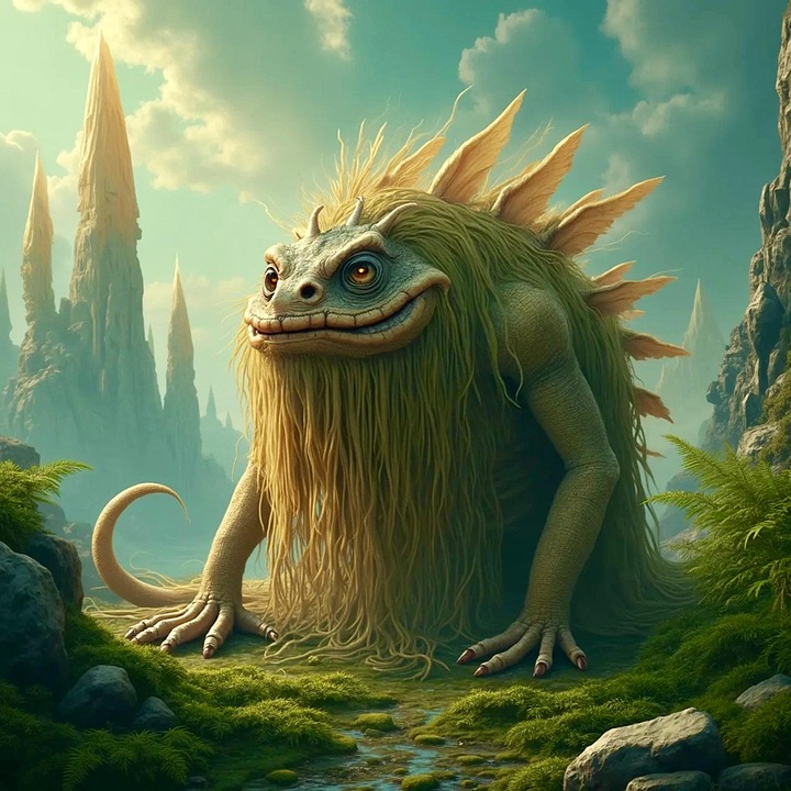 Download Ugly, Creature, Cliff. Royalty-Free Stock Illustration Image ...
