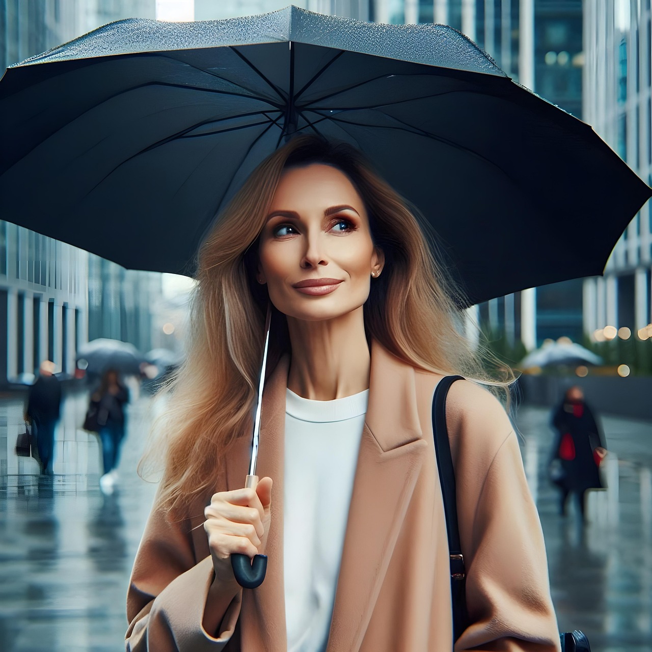 Eine Frau Herbst Der Regen - Kostenloses Bild auf Pixabay