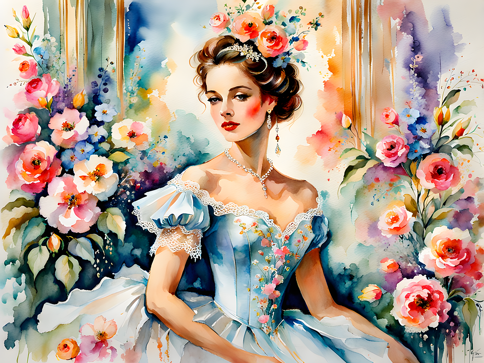 Download Rococo, Fashion, Portrait. Royalty-Free Stock Illustration ...