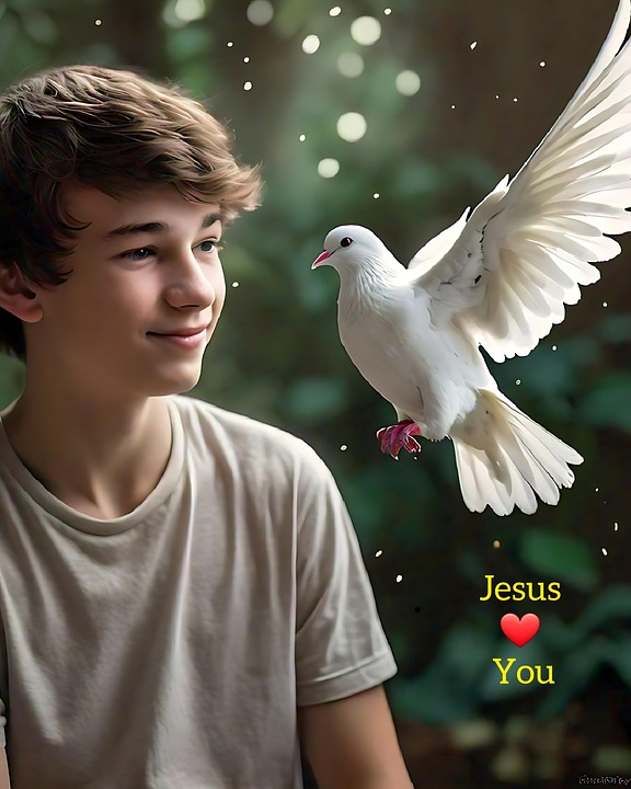 Download Jesus, Dove, Bird. Royalty-Free Stock Illustration Image - Pixabay