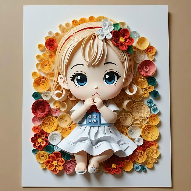 Download Papercraft, Paperwork, Doll. Royalty-Free Stock Illustration ...