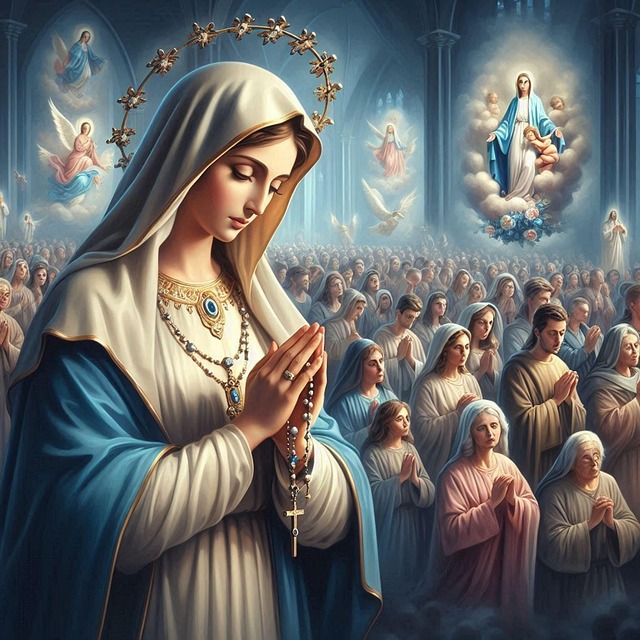 Download Ai Generated, Catholic, Mary. Royalty-Free Stock Illustration ...