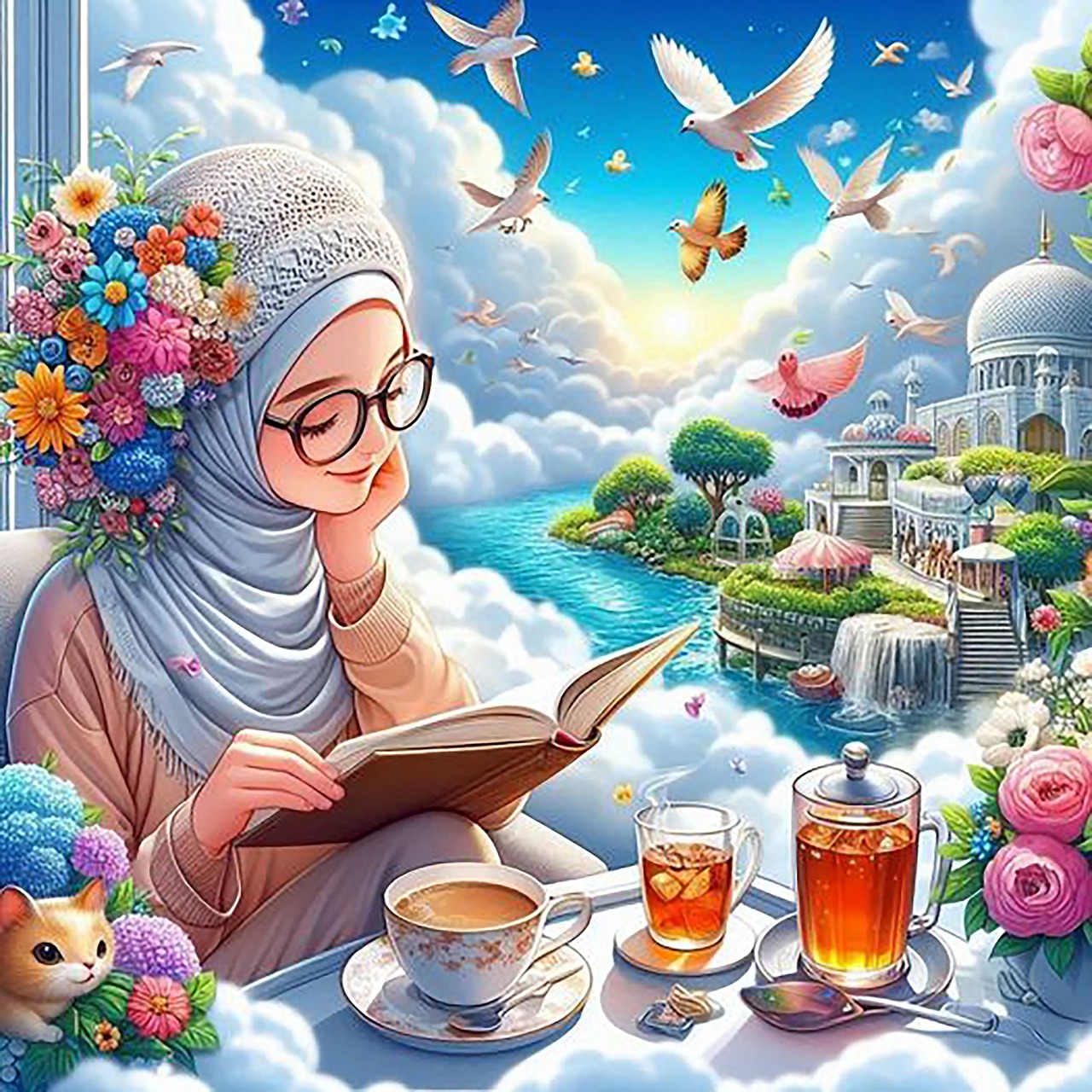 Gadis Muda Qur'An Islam - Gambar gratis di Pixabay