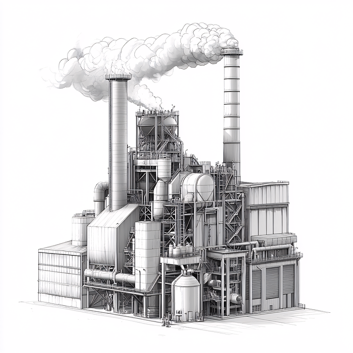 Download Ai Generated, Industrial, Factory. Royalty-Free Stock ...