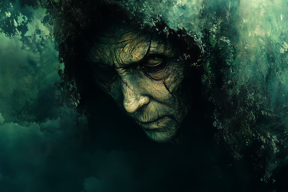 Download Witch, Ghost, Baba Yaga. Royalty-Free Stock Illustration Image ...